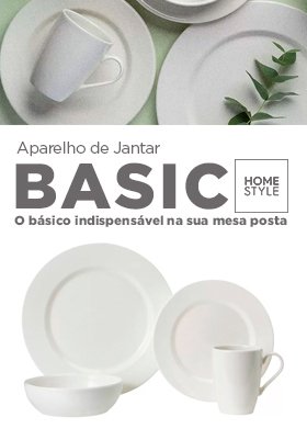 Aparelho de Jantar Basic 16 Peças - Home Style - Camicado