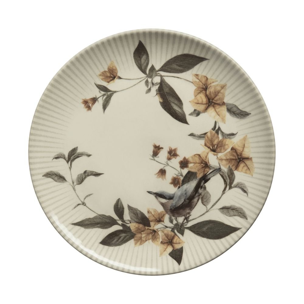 Prato de Sobremesa Home Style Oliveira 20,5 cm - Camicado